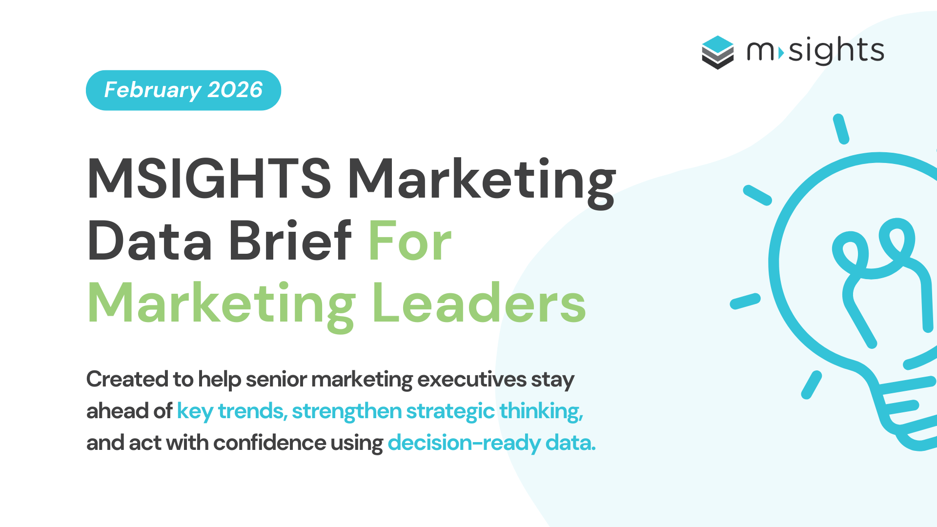 February 2026: Marketing Data Brief for Marketing Leaders - MSIGHTS